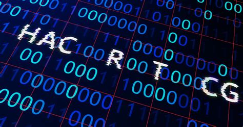 Sistem Serangan Hacker Diretas Komputer Glitch Virus Antar Sistem