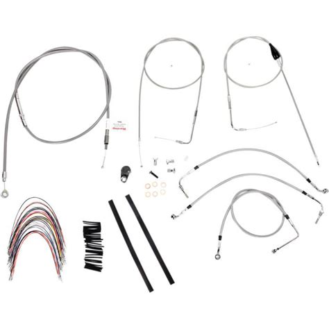 Burly Extended Cablebrake Line Kit For 14in Gorilla Handlebars