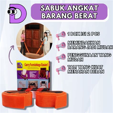 Jual Tali Pengangkat Barang Alat Bantu Angkat Barang Furniture Berat Forearm Forklift Shopee