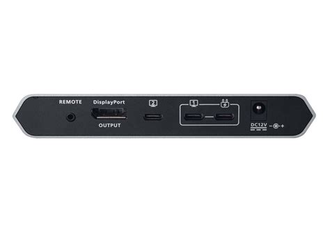 2 Port 4k Displayport Usb C Kvm Dock Switch With Power Pass Through Us3311 Aten Desktop Kvm