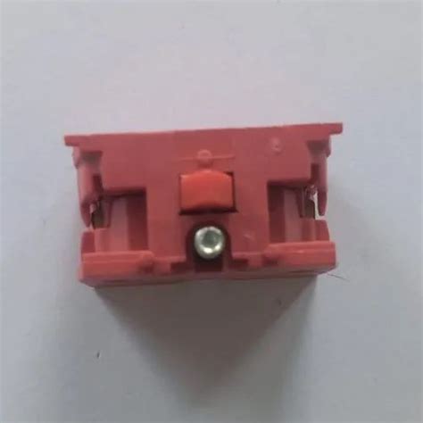 pvc red push button contact block number of switch positions 4 at