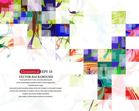Set Of Creative Abstract Background Vector Graphics 03 Free Download