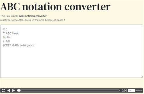 Generating Music Using Abc Notation Geeksforgeeks