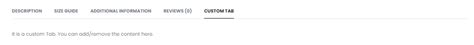 How To Edit Remove Rename And Reorder Product Data Tabs Porto Documentation