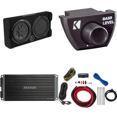 Kicker 48trtp122 Comp Rt 12 Subwoofer Enclosure Package 47key5001