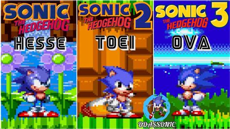 Sonic Ova Toei In Sonic Trilogy • Sonic Hack Youtube