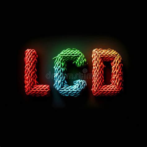 Logo Of Three Letters Stock Illustration Illustration Of Color 314618675