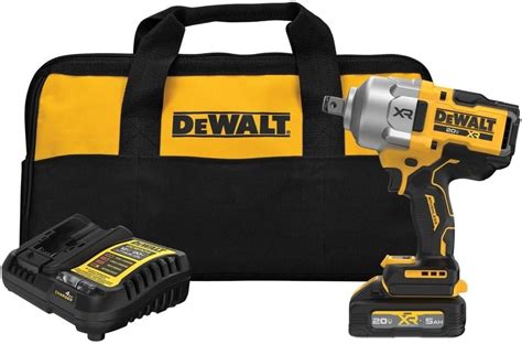 Dewalt 20v Max Xr 34 Inch Cordless Impact Wrench Kit With Powerstack