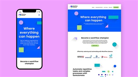 Workflow Science Branding Behance