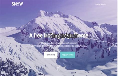 Responsive Free CSS Landing Page Template Download
