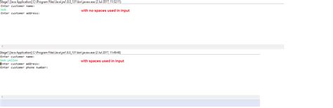 java string input not working correctly stack overflow