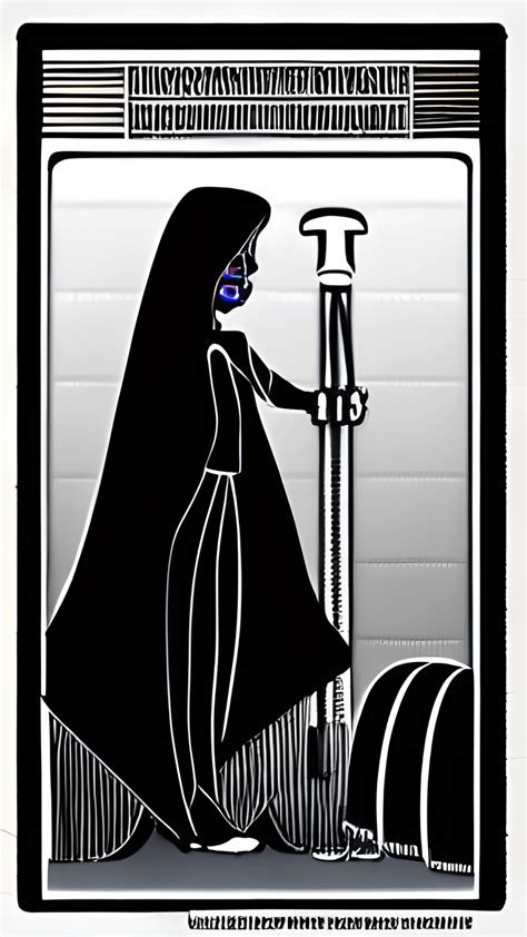 Female Grim Reaper Mortician Of Farwell Mortuary Creative Fabrica