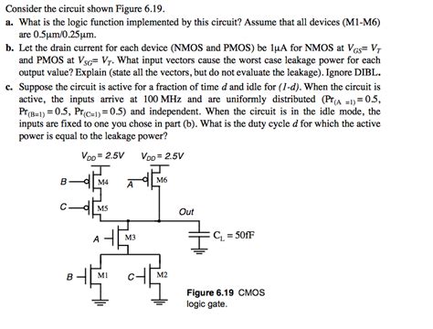 Consider The Circuit Shown Figure 619 A What Is