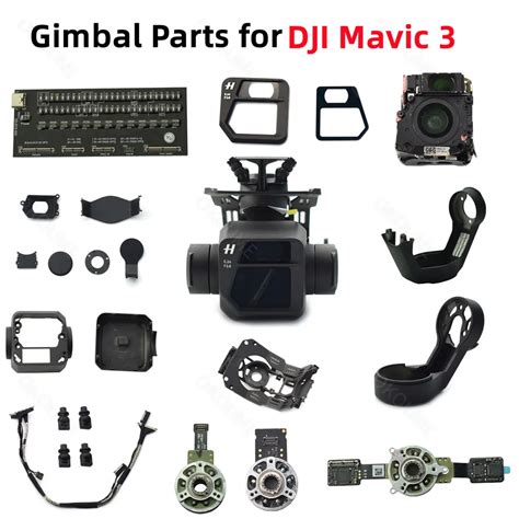 Original PTZ Part For DJI Mavic 3 Drone Gimbal Housing Camera Lens Cover Signal Cable Yaw Roll