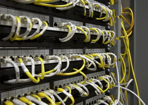 Ethernet Patch Panel Stock Image Image Of Patch Telecommunication 623767