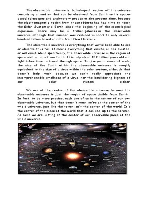 observable universe pdf