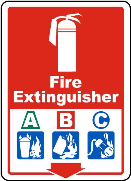 Abc Fire Extinguisher Symbol