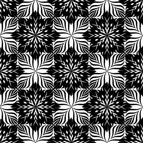 Abstract Seamless Pattern Floral Oriental Geometric Line Ornament