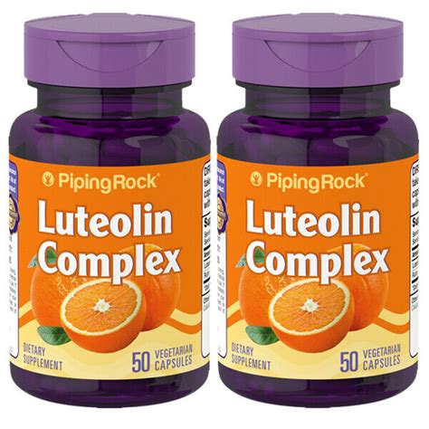 Luteolin Complex 100 Mg 2x50 Caps With Rutin Nutrimentboutique