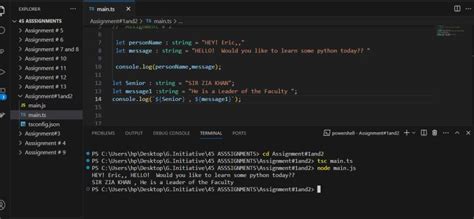 excited to share typescript assignment practice it s a beginning of new journey with typescript