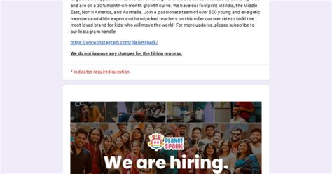 raj nandini on linkedin job application english teacher