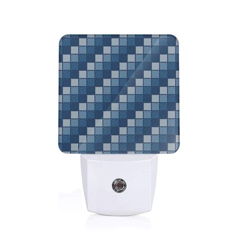 Xecao Pixel Grid For Night Light A Wall Mounted Led Fixture With A Dusk To Dawn Sensor Ideal