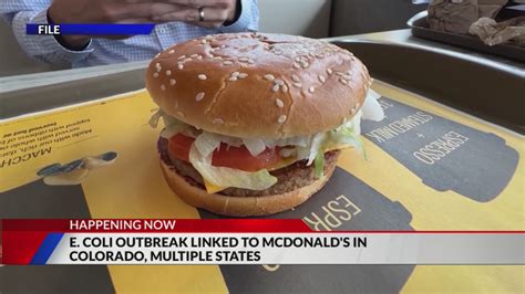 Colorado Death Linked To Mcdonalds E Coli Outbreak Wspa 7news