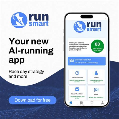 Running Artificialintelligence Marathontraining Runsmart Claire