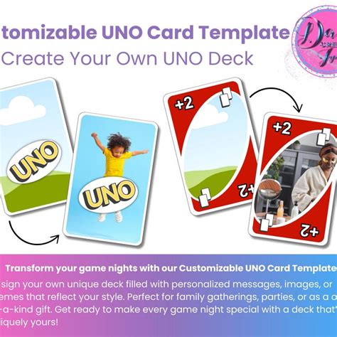 Uno Card Svg Etsy