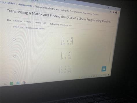 Solved Question Convert The Following Minimization Problem