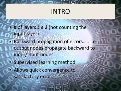 Back Propagation Network Pptx