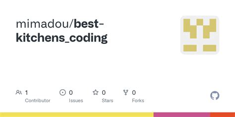 Github Mimadou Best Kitchens Coding