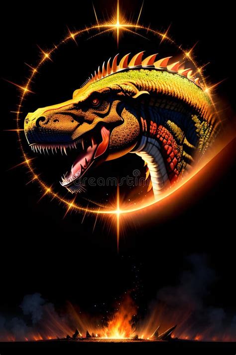 Tyrannosaurus Rex Illustration Stock Illustration Illustration Of