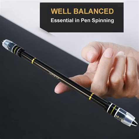 Buy Tomzegna Pen Spinning Pens Buster Long Ivan Pen Mod Peem Mod2 Handmade Weighted Spin Trick
