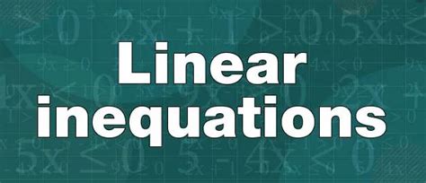 Linear Inequations Icse Rs Aggarwal Goyal Prakashan Icsehelp
