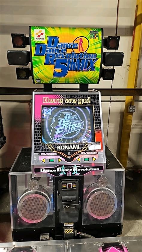 Dance Dance Revolution 8th Mix Extreme Arcade Game Konami 2