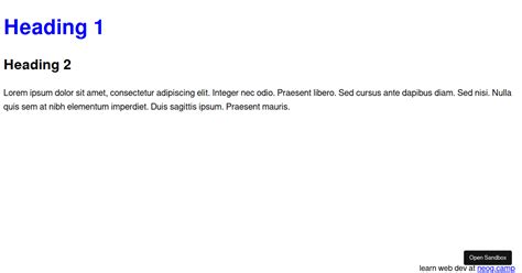 Responsive Typography Codesandbox