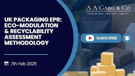 Webinar On Uk Packaging Epr Eco Modulation And Recyclability Assessment A2g Epr Insights