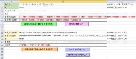 暗号化・復号体験ソフト