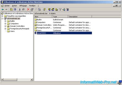Create An Active Directory On Windows Server 2003 Windows Server Tutorials Informatiweb Pro