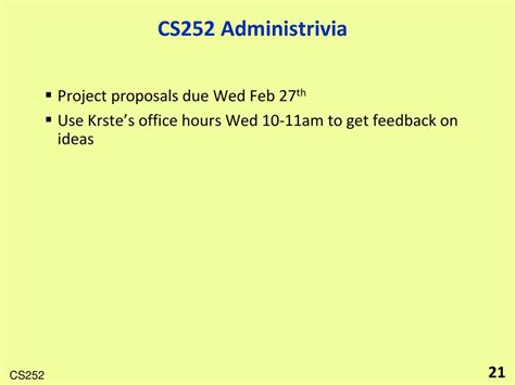 Cs 152 Computer Architecture And Engineering Cs252 Graduate Computer Architecture Lecture 4