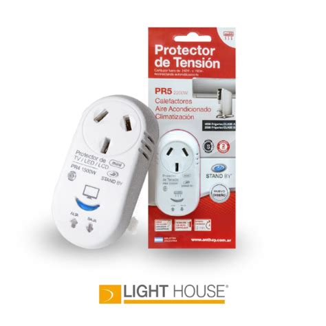 Protector De Tensión Pr4 1500w Light House
