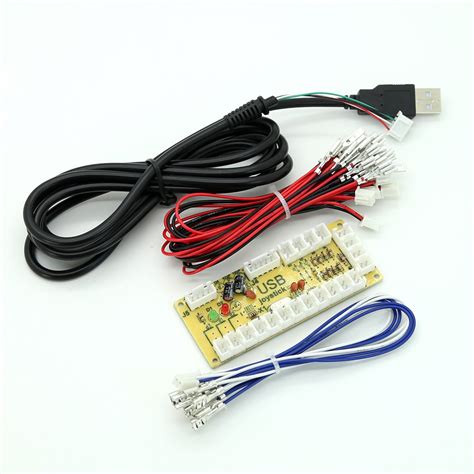 buy easyget zero delay arcade usb encoder pc to joystick for mame jamma and other pc fighting
