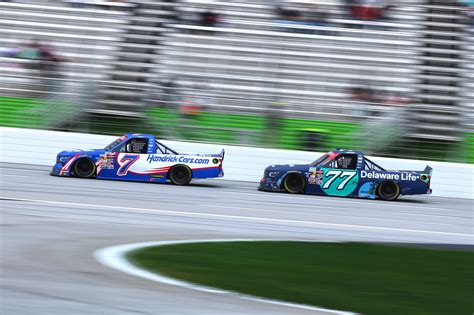 Kyle Busch Wins Abbreviated Truck Thriller In Atlanta Above The