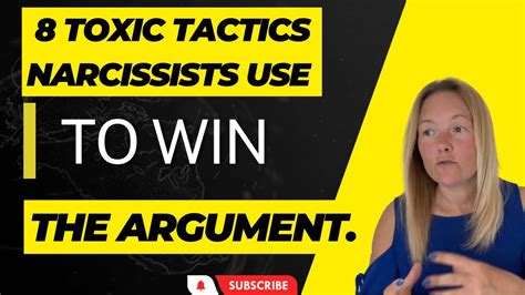 Watch Out For These 8 Tactics Narcissists Use In Arguments | Narcissistic Behaviour #narcissist ...