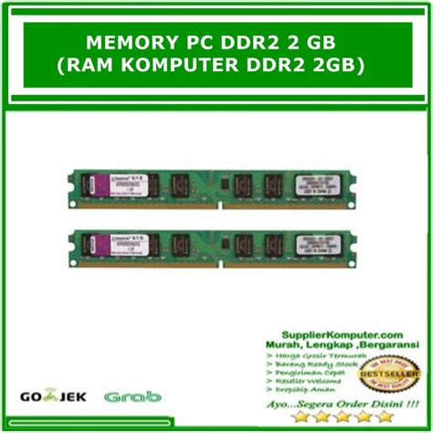Jual Memory Pc Ddr2 2 Gb 6400 5300 667 Ram Komputer Ddr2 2gb Shopee