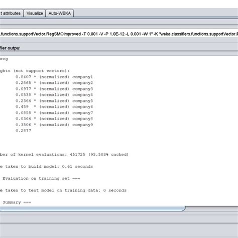 2 selecting the svm classifier and running the algorithm download