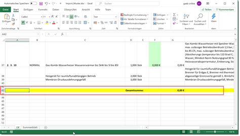 Gaeb Datei Ueber Excel Aendern