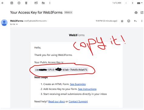Integrating Web Forms In React Contact Form