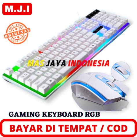 Keyboard Gaming Rgb Asus Mechanical Murah Set Keyboard Dan Mouse Untuk Komputer Atau Laptop